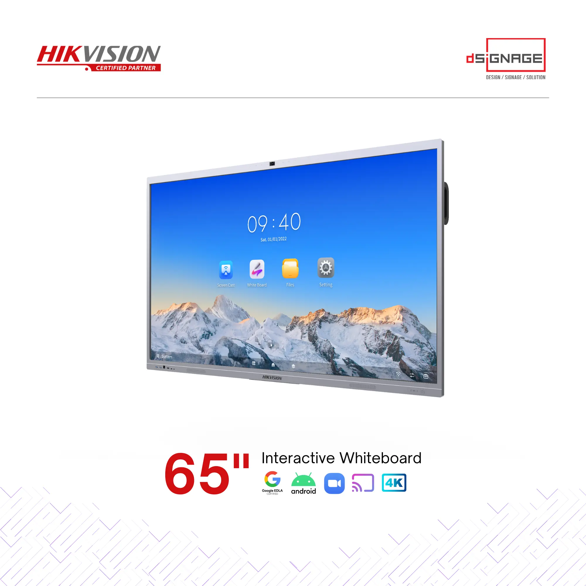 HIKVISION INTERACTIVE DISPLAY DS-D5C65RB/B DS-D5C65RB